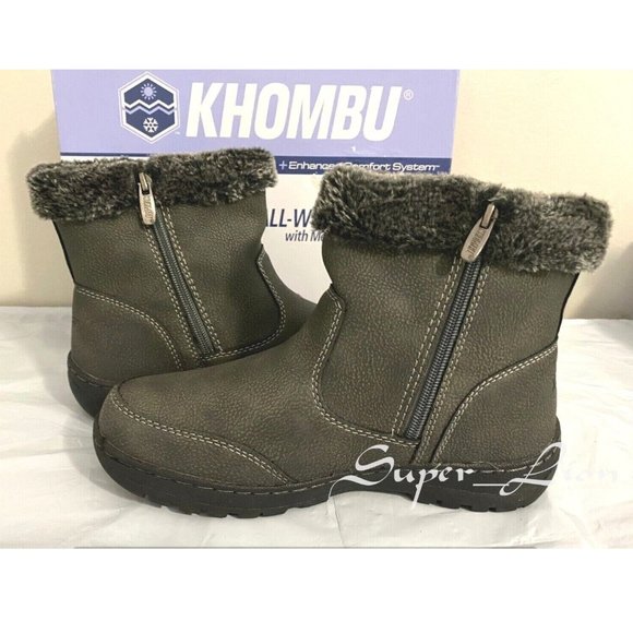 Khombu | Shoes | New Khombu Womens Addison Allweather Winter Ankle Boot ...